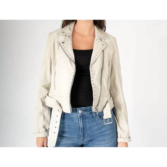 MAURITIUS | Jackets & Coats | New Mauritius Maryn Studded Leather ...